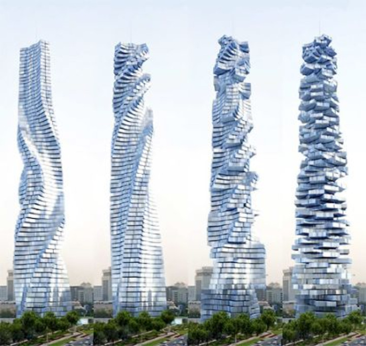 David Fisher / DYNAMIC TOWER "le gratte-ciel rotatif" | Magazine de ...